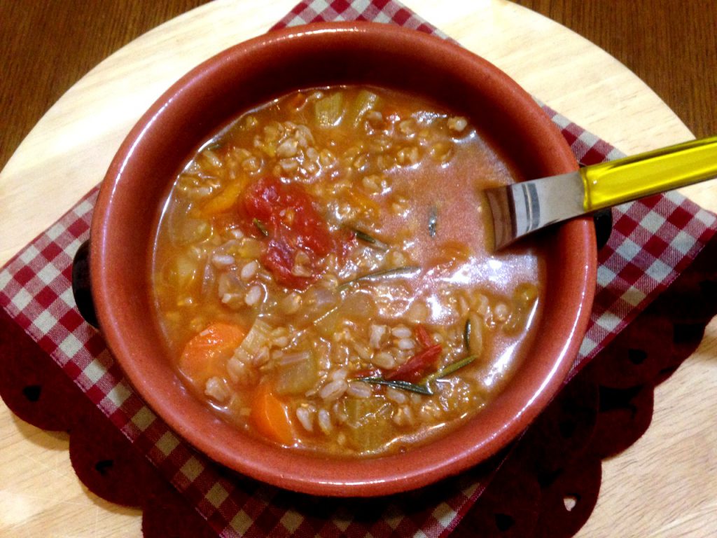 zuppa d'orzo - Fassa Food